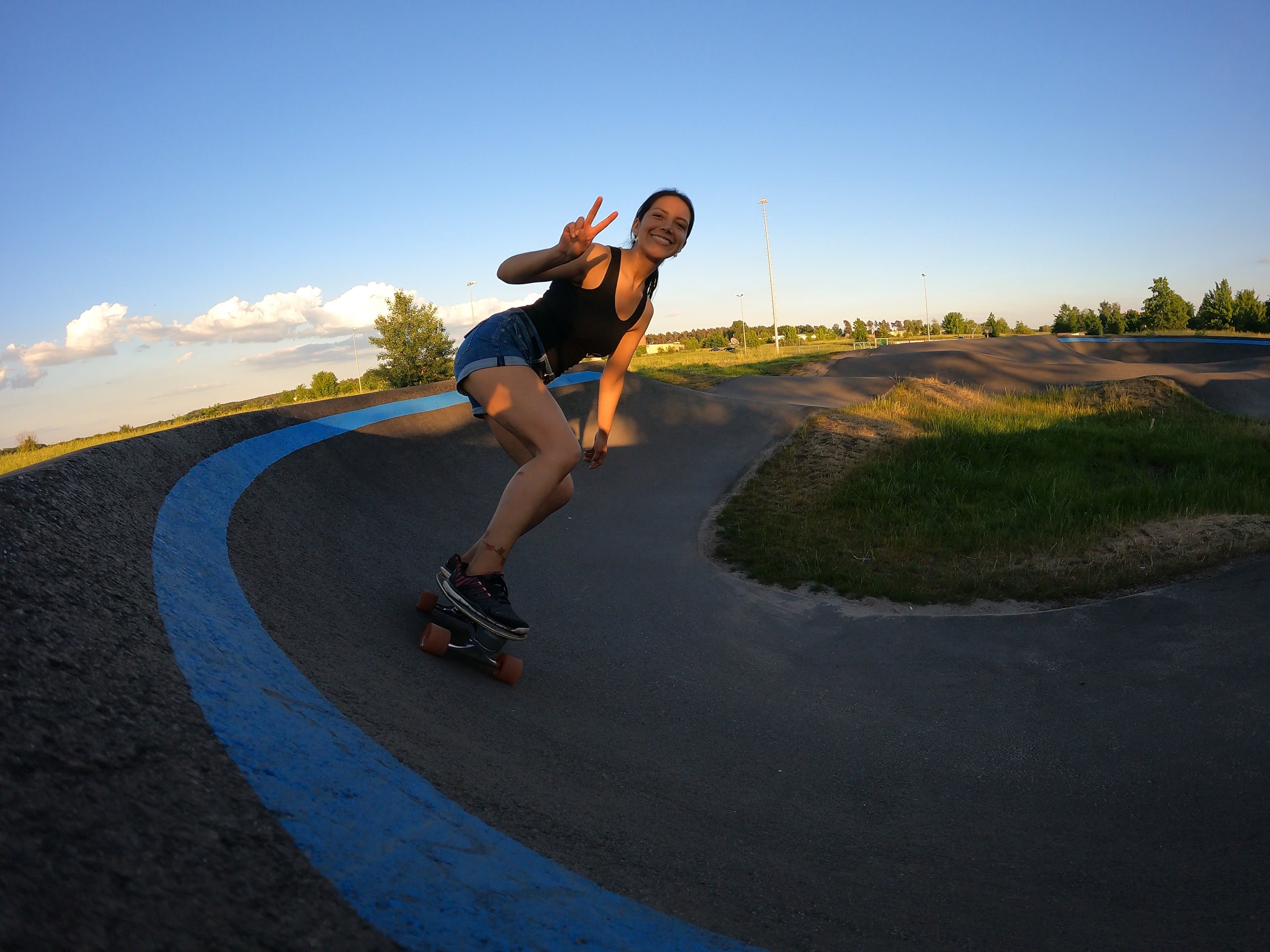 The physics of skateboarding